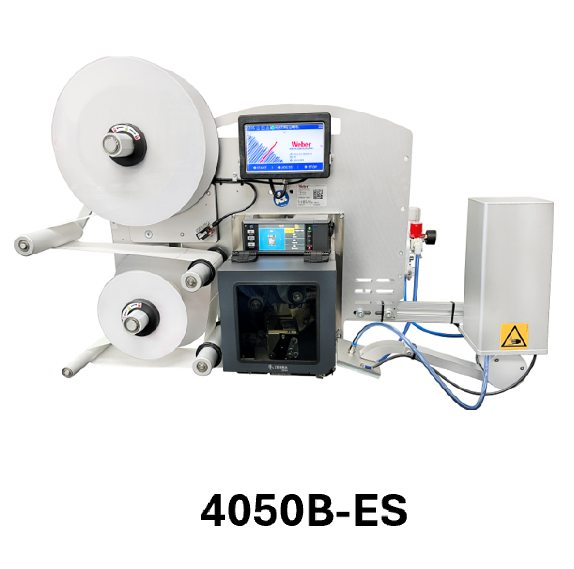 Discover Weber's Model 4050B Series: Print-Apply Labeling Systems