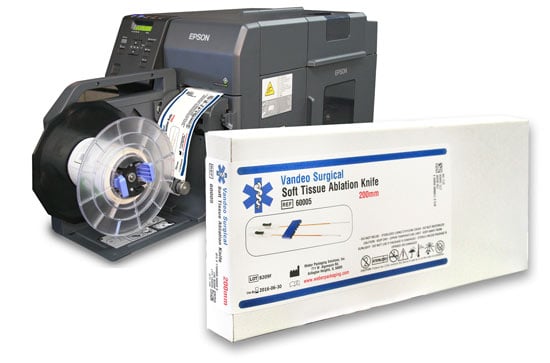 On-Demand Color Label Printers for Medical Devices