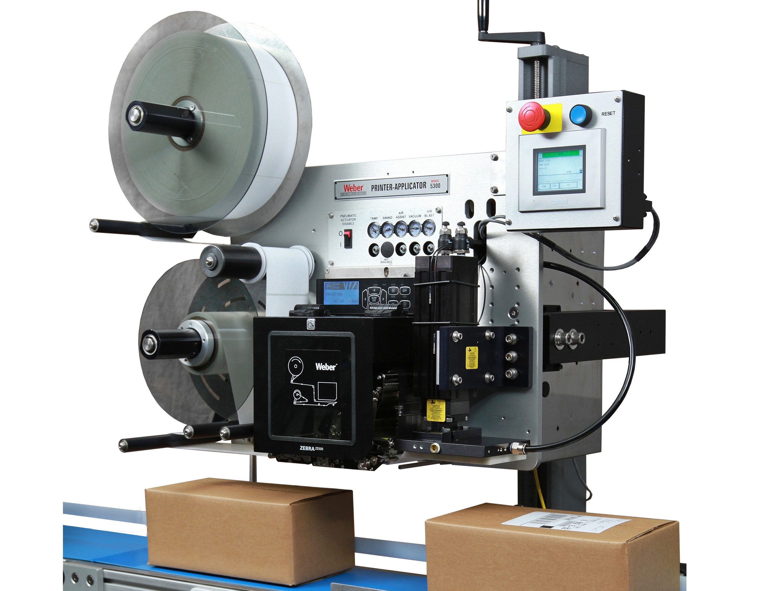 Learn About Weber's Versatile Model 5300 Labeling System